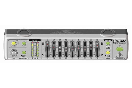 Behringer FBQ800 MINIFBQ 9-Band Graphic Equalizer - HR