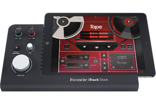 Focusrite iTrack Dock iPad USB Audio Interface - HR