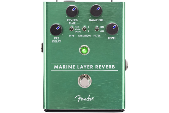 Fender Marine Layer Reverb Effects Pedal - HR