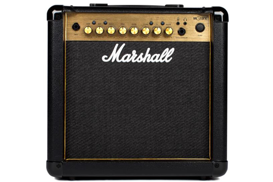 Marshall MG15GR 15W 1x8 Combo Guitar Amplifier - HR