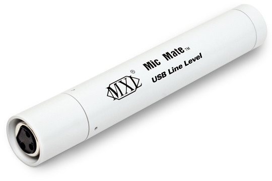 MXL Mic Mate Line Level XLR to USB Adapter-Audio Interface - HR