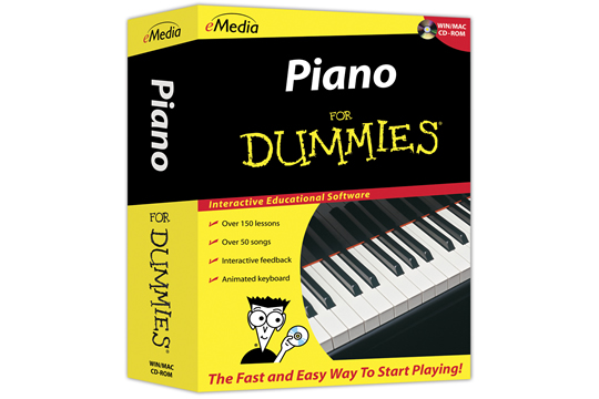 eMedia Piano for Dummies Lessons Instructional Tutorial CDROM - HR