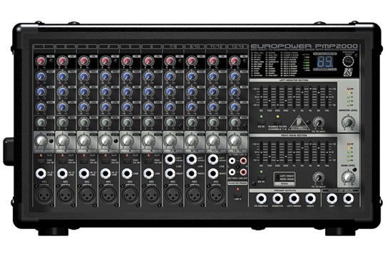 Behringer PMP2000D EUROPOWER 2000W 14-Channel Powered Mixer - HR