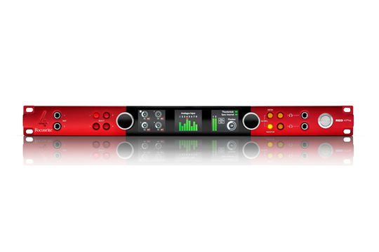 Focusrite RED 4PRE Thunderbolt 2 Preamp Audio Interface - HR
