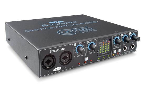 Focusrite Saffire Pro 24 DSP Firewire Audio Interface - HR