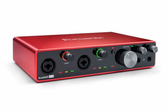 Focusrite Scarlett 8i6 3G USB Audio Interface - HR