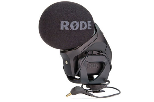 Rode Stereo VideoMic PRO DSLR Condenser Microphone - HR