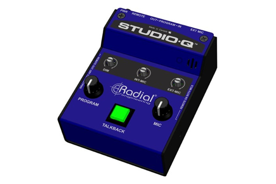 Radial Engineering Studio-Q Studio Talkback Interface - HR