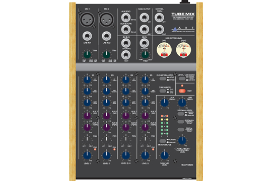 ART TUBEMIX 5CH USB Mixer - HR