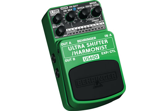 Behringer US600 Ultra Shifter Harmonist Effects Pedal - HR