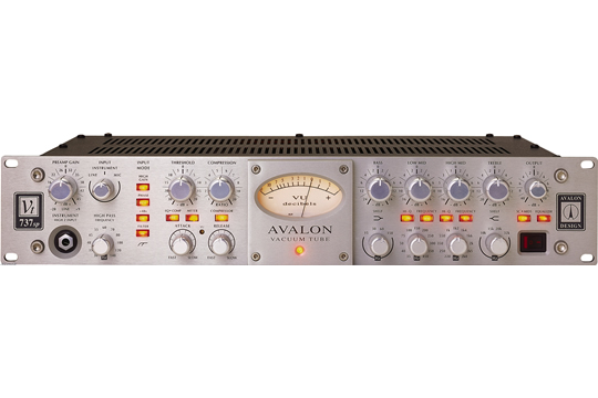 Avalon VT-737SP Class A Microphone Preamplifier Channel Strip - HR