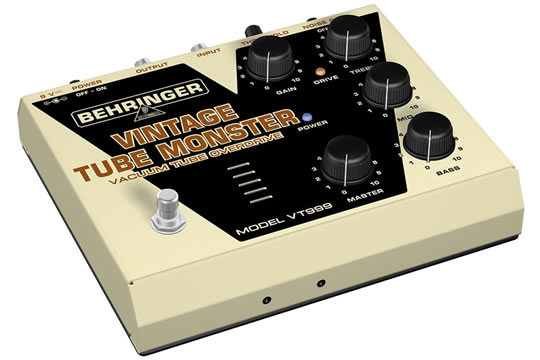 Behringer VT999 Vintage Tube Monster Effects Pedal - HR