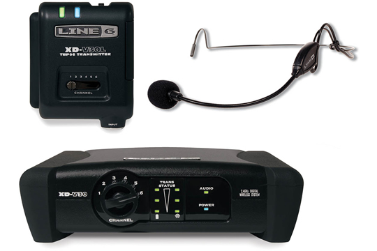 Line 6 XD-V30HS Digital Headset Wireless Microphone System - HR