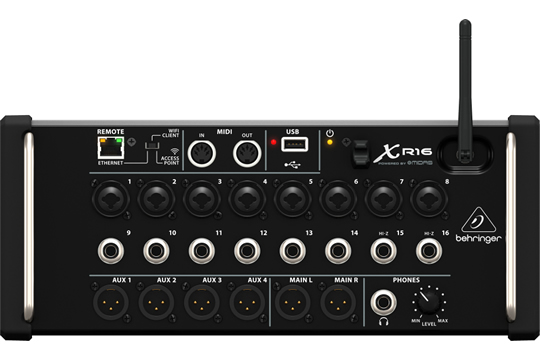Behringer XR16 16-Channel Rackmount Mixer for iPad - HR